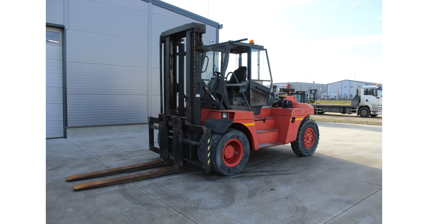 Linde H120D diesel targonca - LINDE - targoncabérlés ...