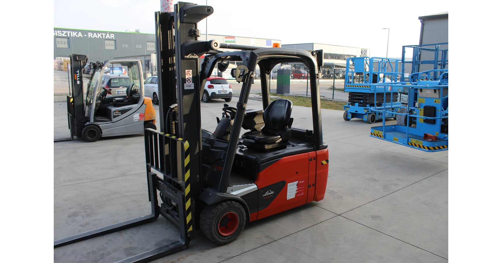 Linde E20L-02 elektromos targonca - LINDE - targoncabérlés ...