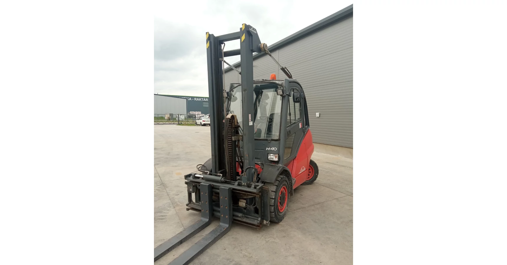 Linde H40D diesel targonca - LINDE - targoncabérlés ...